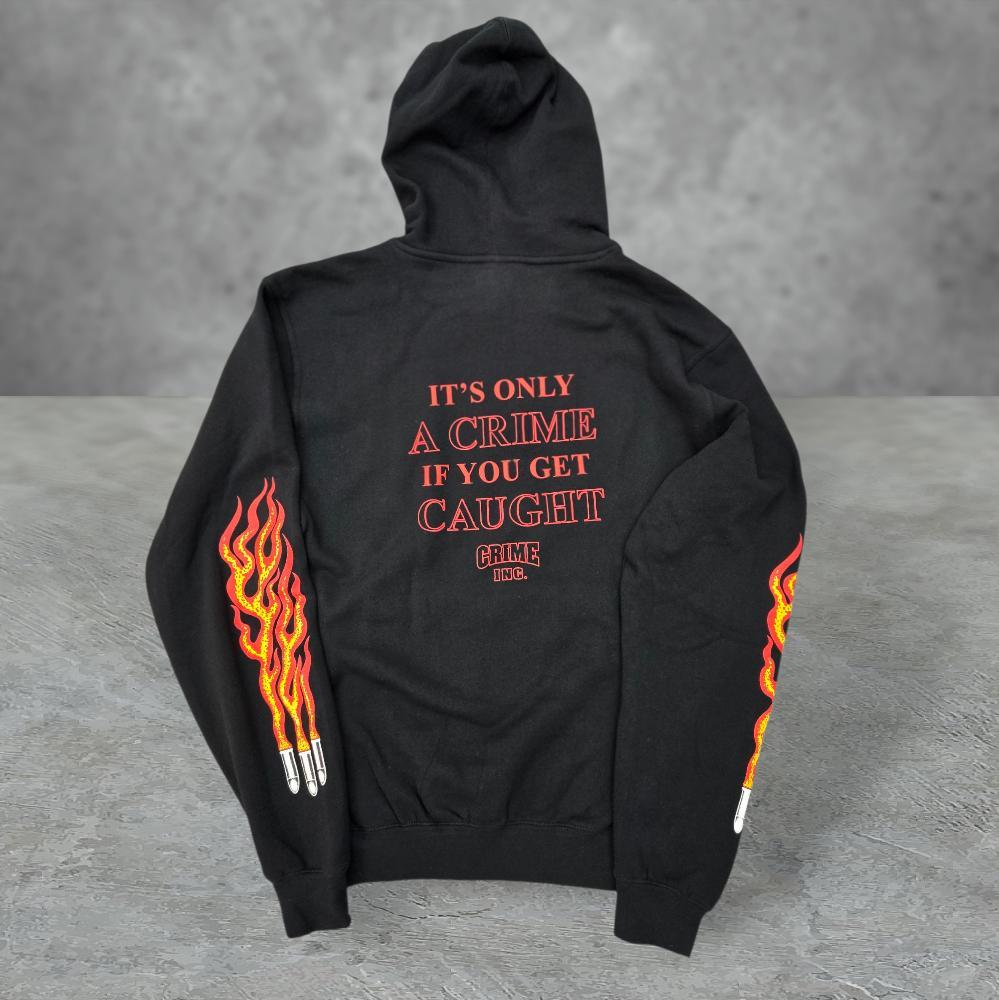 Crime inc hoodie – E-VILLE EMPIRE