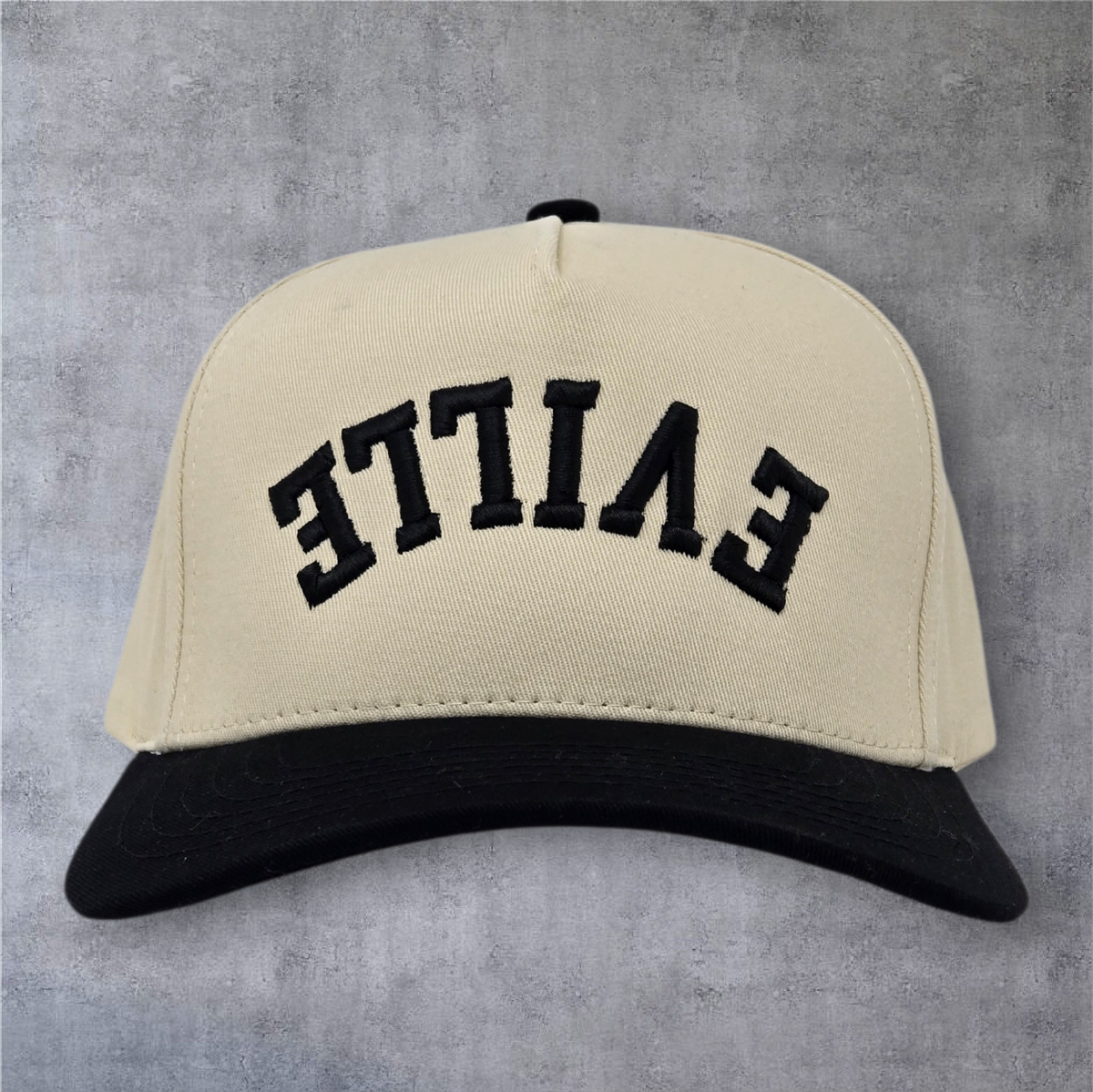 E-VILLE upside down 55 snap back – E-VILLE EMPIRE